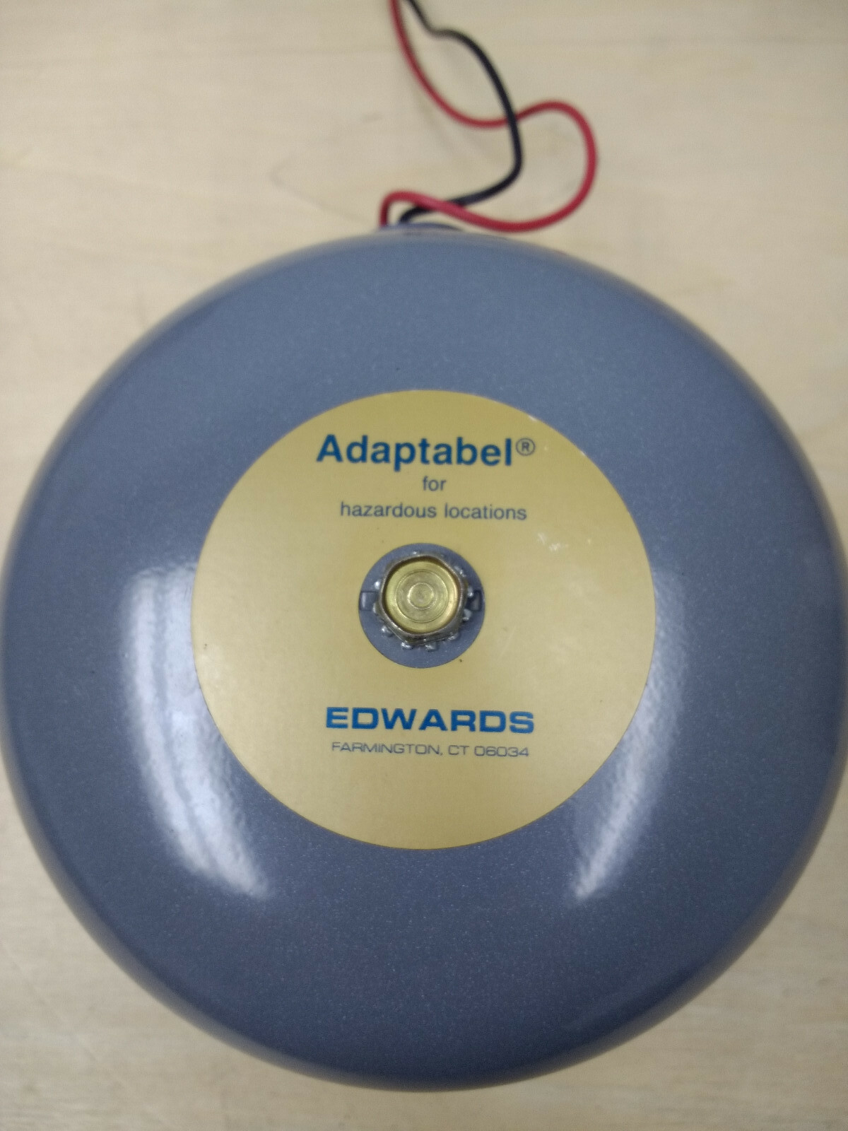 Edwards 435EX-6G1 6" 24VDC vibrating bell for hazardous locations | eBay