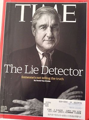 Time Magazine Robert Mueller Lie Detector July 3, 2017 082017nonrh2 | eBay