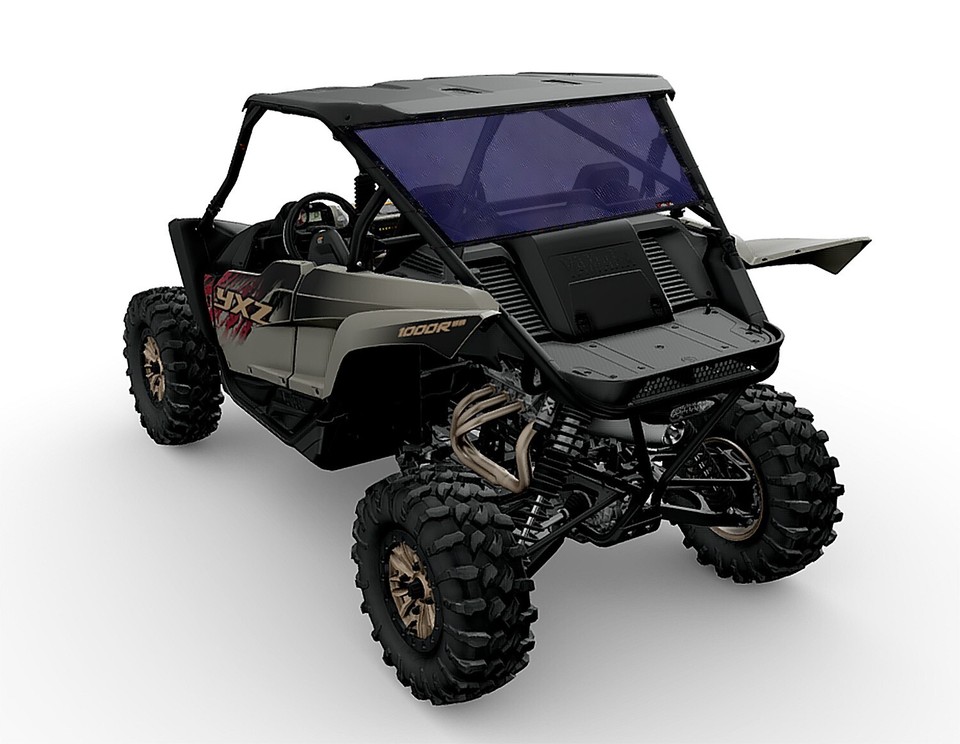 Yamaha YXZ UTV Plain/Solid Color Rear Dust Screen & UV protection | eBay
