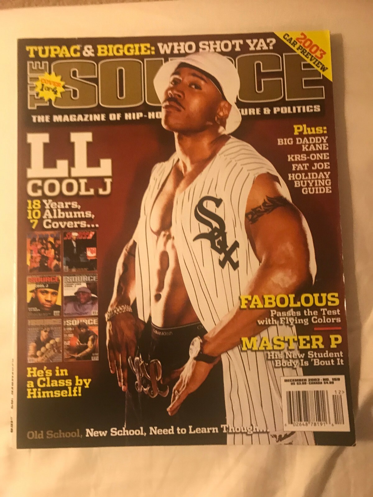 THE SOURCE MAGAZINE #159 DECEMBER 2002 LL COOL J COVER 1 OF 4 | eBay