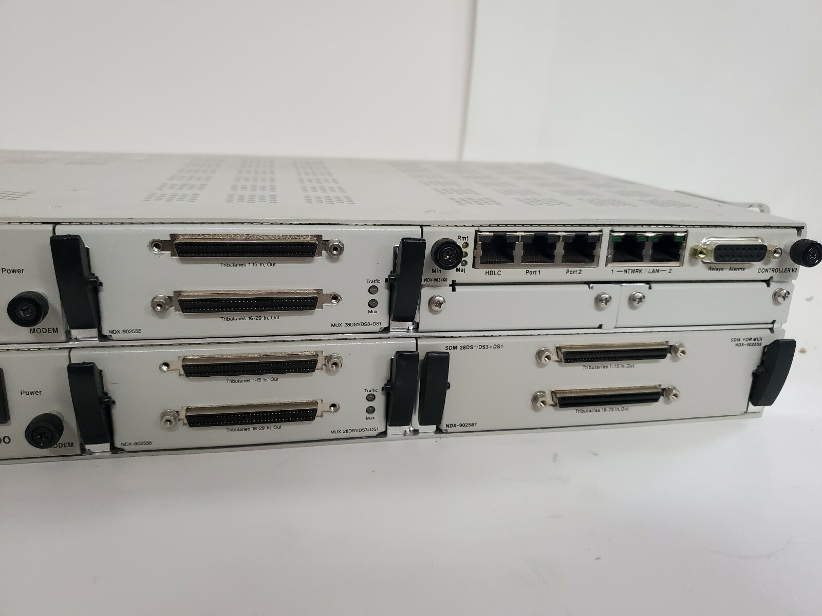 Harris Stratex TruePoint 5000 SPU Shelf SPU 2RMS 202-902595-511 LOADED ...