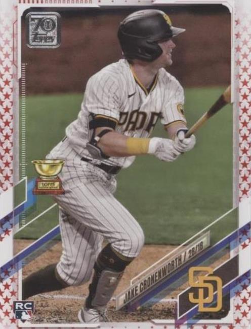 2021 Topps - Jake Cronenworth #371 Independence Day /76 (RC) for sale ...