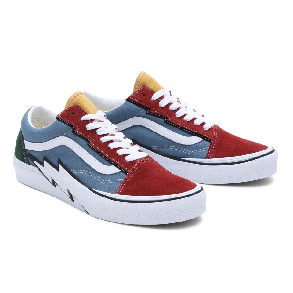 VANS U OLD SKOOL BOLT Sneakers Multi New | eBay