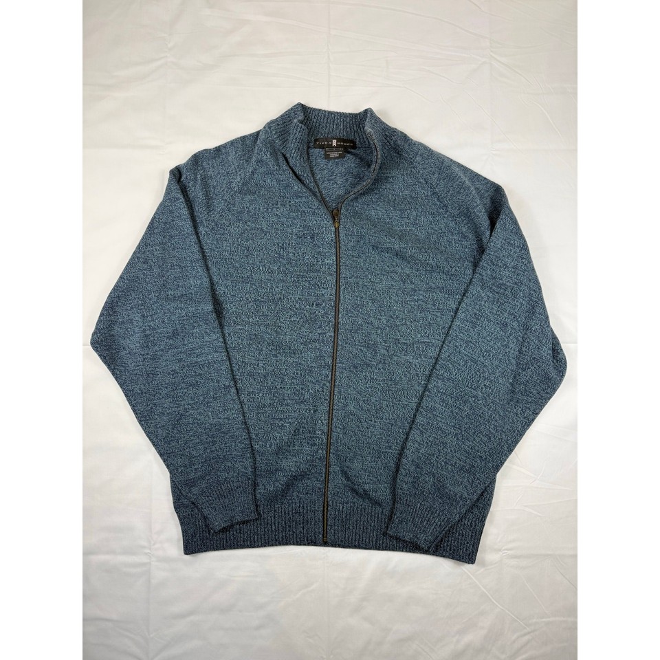 Tiger Woods Nike Men’s Blue Golf Full-Zip Sweater - L | eBay
