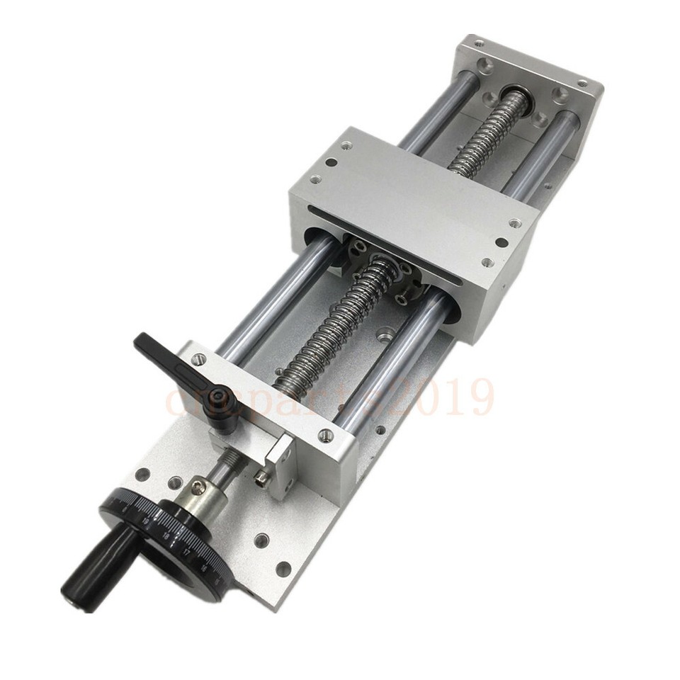 CNC Sliding Table XYZ Axis Cross Slide Linear Guide Stage SFU1605 ...