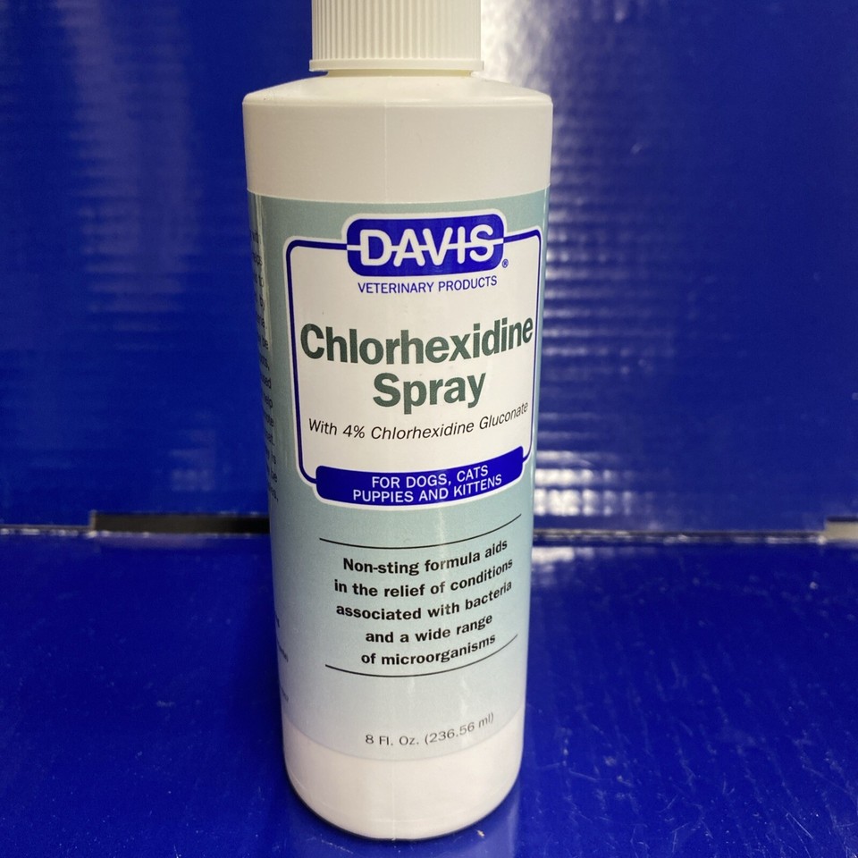 Davis Chlorhexidine Spray, 8 Fl Oz - Exp 7/26 Free Shipping | eBay
