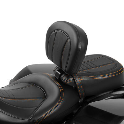 Driver Rider Backrest Fit For Harley CVO Touring Street Road Glide 2009 ...