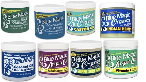 Blue Magic Hair Care - Cream,Pomade,IndianHemp,Conditioner,LeaveIn ...