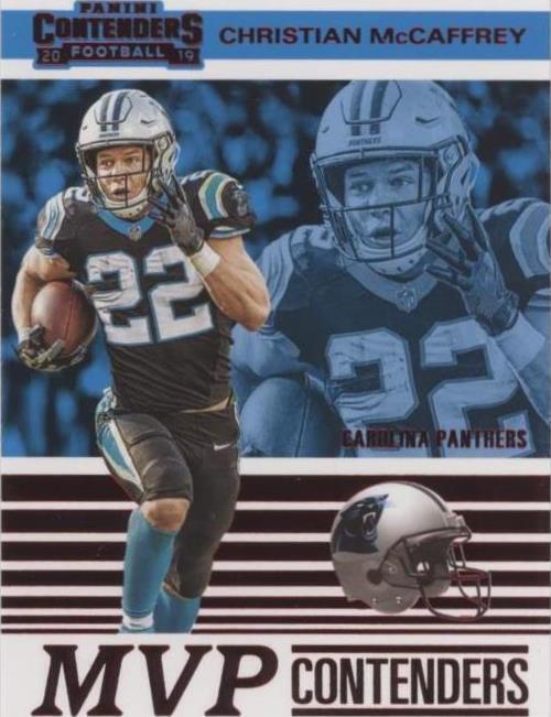 2019 Panini Contenders - Mvp Contenders Christian McCaffrey #MVP-CM ...