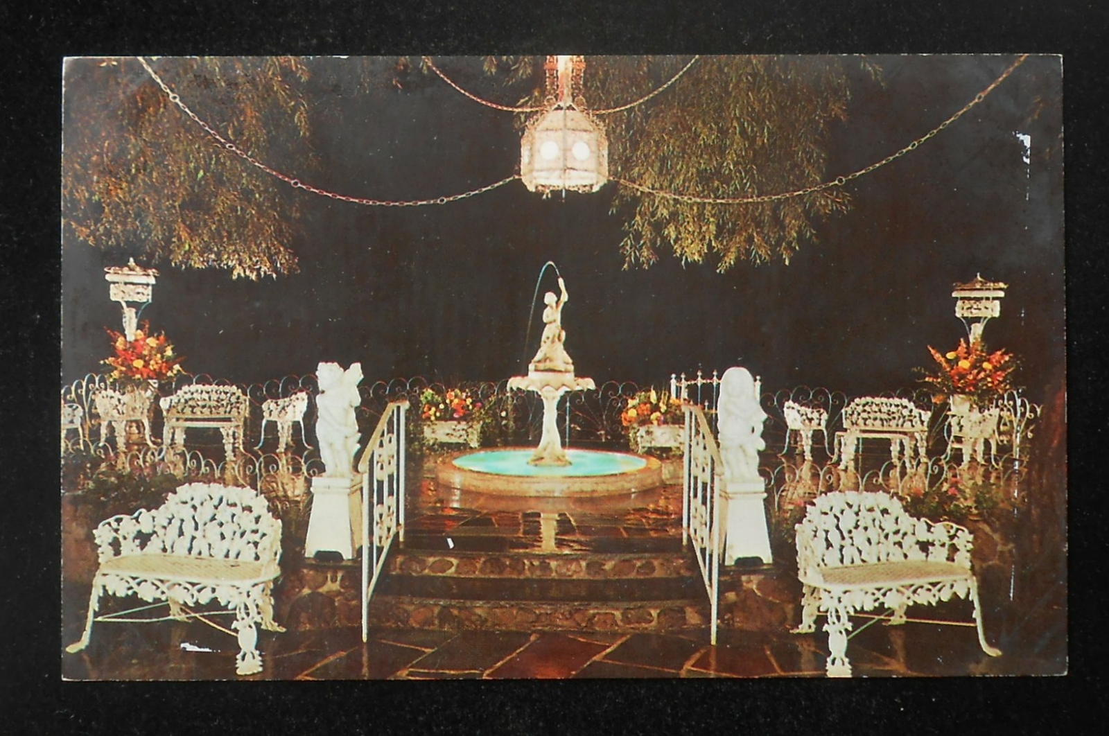 1960s Night Fountain View Crescent Beach Hotel 1372 Edgemere Drive ...