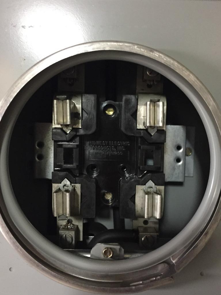 Midwest M075GP6 Metered Power Outlet Pedestal 100 Amp 120/240V 1P ...