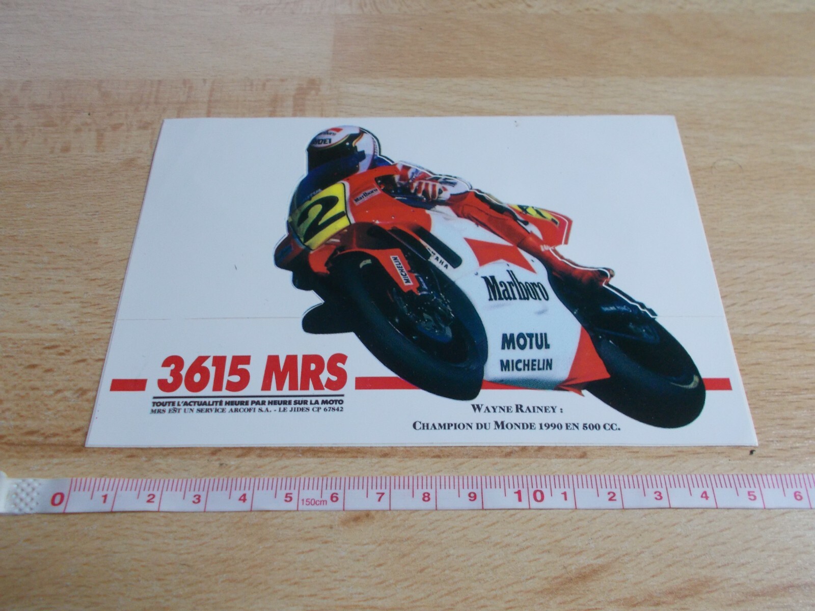 Sticker Motorcycle - 3615 Mrs - Wayne Rainey | eBay