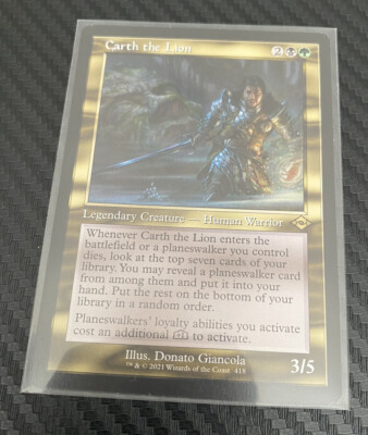 MTG Carth the Lion X1 MH2 Retro Modern Horizons 2 418 Regular Rare NM ...