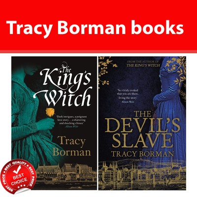 Tracy Borman 2 Books Collection set Fiction Pack The King's Witch ...