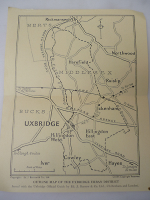 Small Outline Map United States