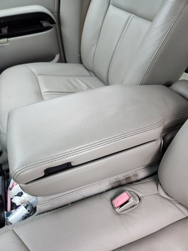 GREYSTONE 2003-2011 LINCOLN TOWN CAR CENTER CONSOLE STORAGE ARMREST LID ...