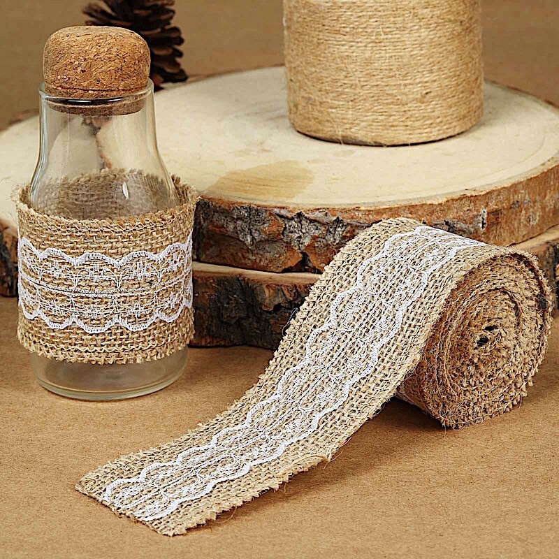 Burlap And Lace Wedding