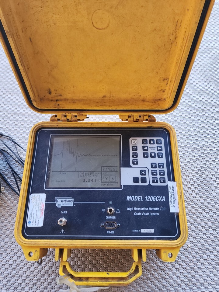 Riser Bond 1205cxa High Resolution Metallic TDR Time Domain ...