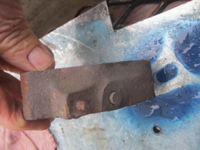 Chevy small block v8 heat riser with flaper removed cars trucks 1960's ...