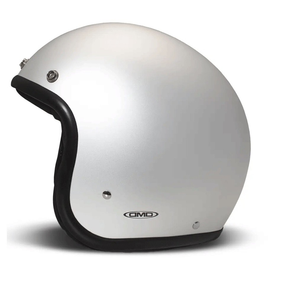 DMD Jet Retro Low Profile Open Face Motorcycle Helmet - All Colours ...
