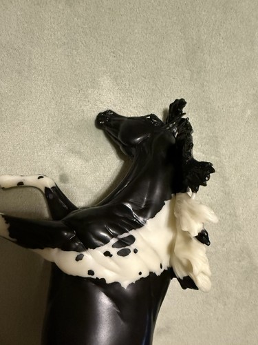 Retired Breyer #1776 Paint Me A Pepto Champion Pinto Cutting Working ...