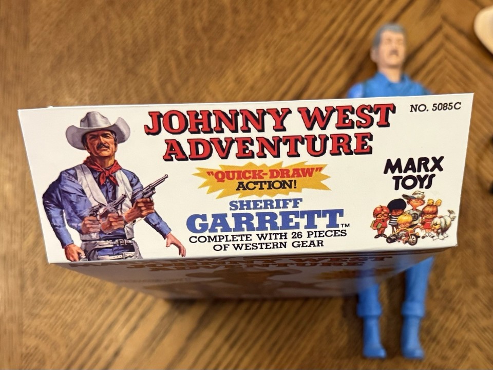 Marx Johnny West Adventure Quick-Draw Sheriff Garrett | eBay