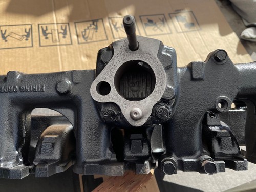 FORD 240/300 INLINE 6 CYL. OEM INTAKE & EXHAUST MANIFOLD EXCELLENT, NO ...