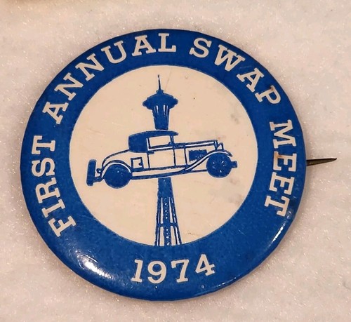Vintage 1974 Seattle Auto First Annual Swap Meet Washington State ...