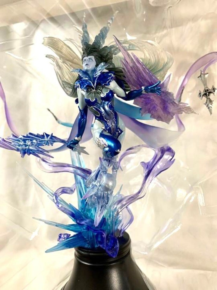 Final Fantasy FF14 XIV Ffxiv Meister Quality Figure Statue ICE GOD ...
