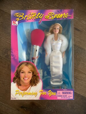 Britney Spears Lucky Performing For You NEW RARE NRFB White Gown with ...