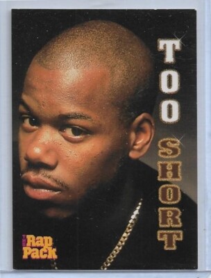 1991 RAP PACK ~ TOO SHORT ~ TRADING CARD #120 ~ NOT CD ~ MULTIPLES ...