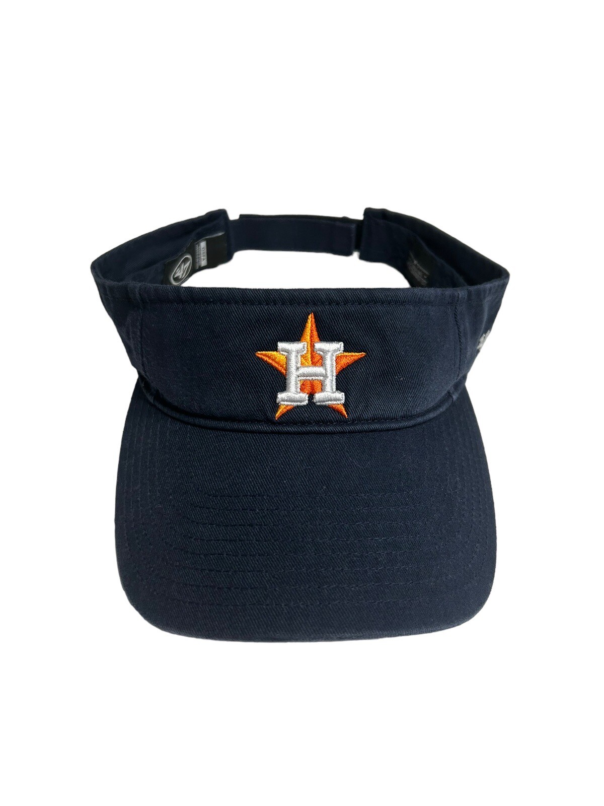MLB Houston Astros ‘47 Brand Baseball Visor Navy Blue Adult Adjustable ...