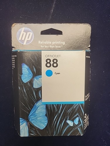 HP 88 C9386AN Cyan Ink Printer Cartridge Officejet Pro Inkjet OEM ...
