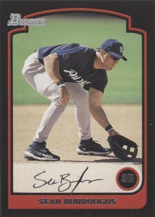2003 Bowman - Sean Burroughs #99 Silver /250 for sale online | eBay