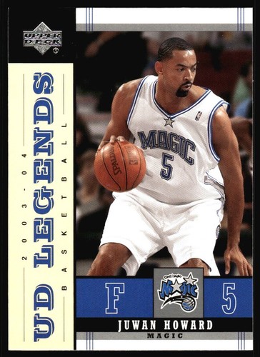 2003-04 Upper Deck Legends Juwan Howard #60 Orlando Magic | eBay