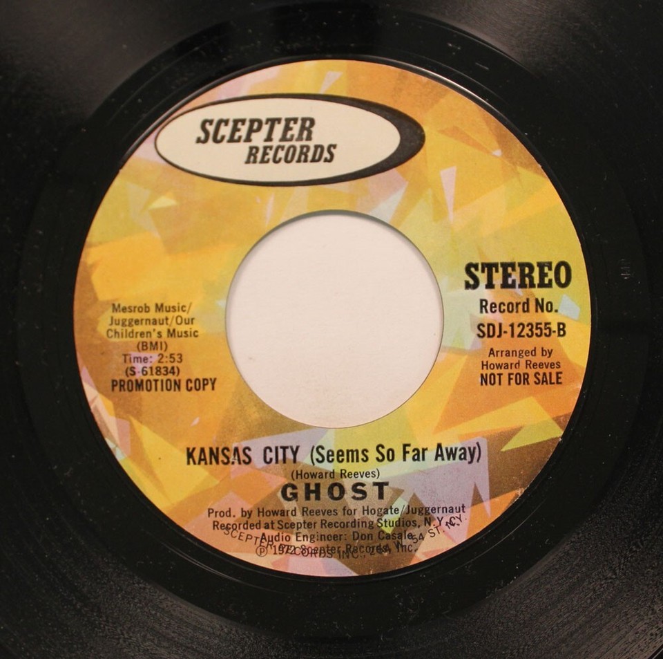 Ghost - Promo 45 - Oooh Child / Kansas City (Seems So Far Away) On ...