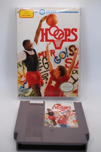 Hoops NINTENDO NES BOX Set IB PROTECTOR TESTED RARE | eBay