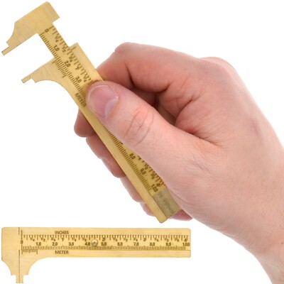 Solid Brass Vernier Calipers 100mm / 4" Measuring Bead Stones Gauge ...