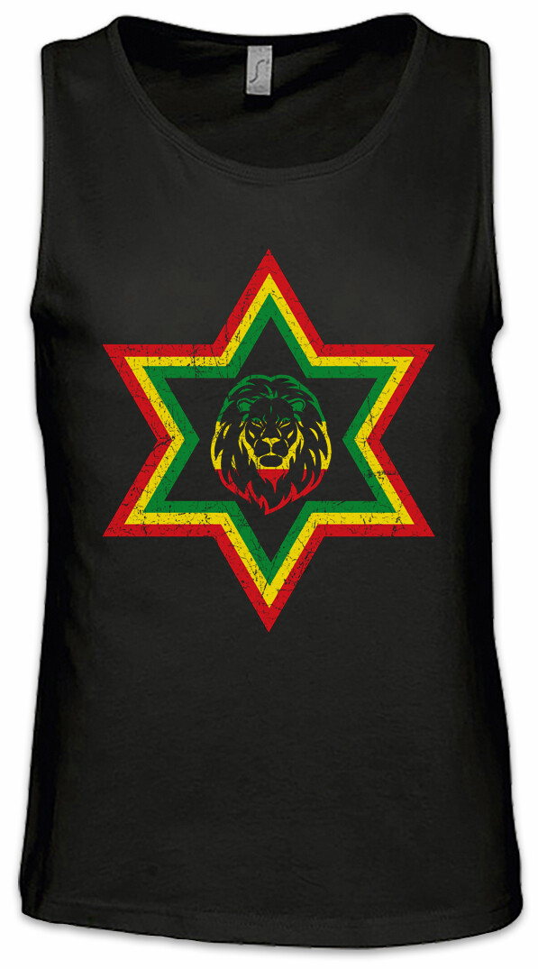 Rastafari Symbole Davidstern Ethiopian Orthodox Cross Pendant