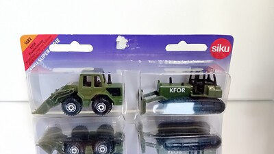 Siku 1682 KFOR Front Loader And Bulldozer KFOR Clearing Vehicles ...