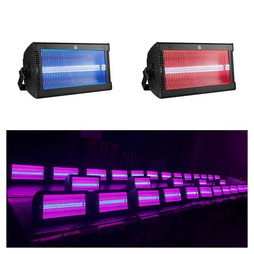 2x 120V-220V LED 3000W strobe light DMX512 flash light Atomic 3000 ...