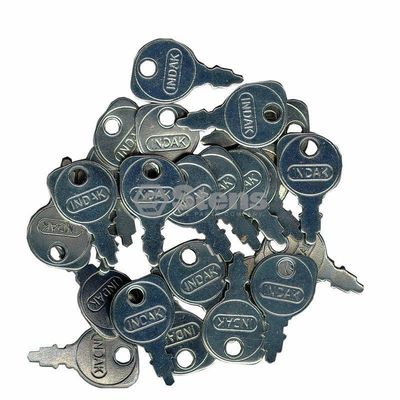 Starter Key Shop Pack 25 Keys Universal All Lawn Mowers With Indak ...