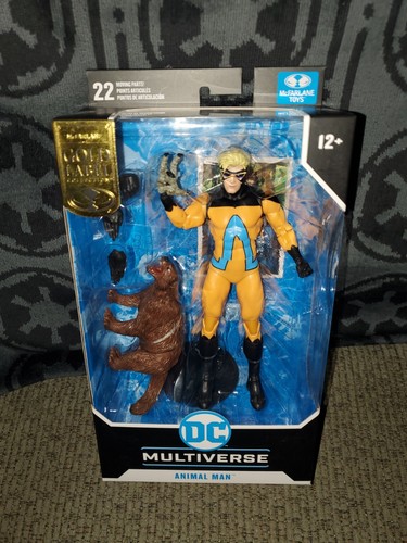 McFarlane DC Multiverse Animal Man NEW. Gold Label Target 2024 *In Hand ...