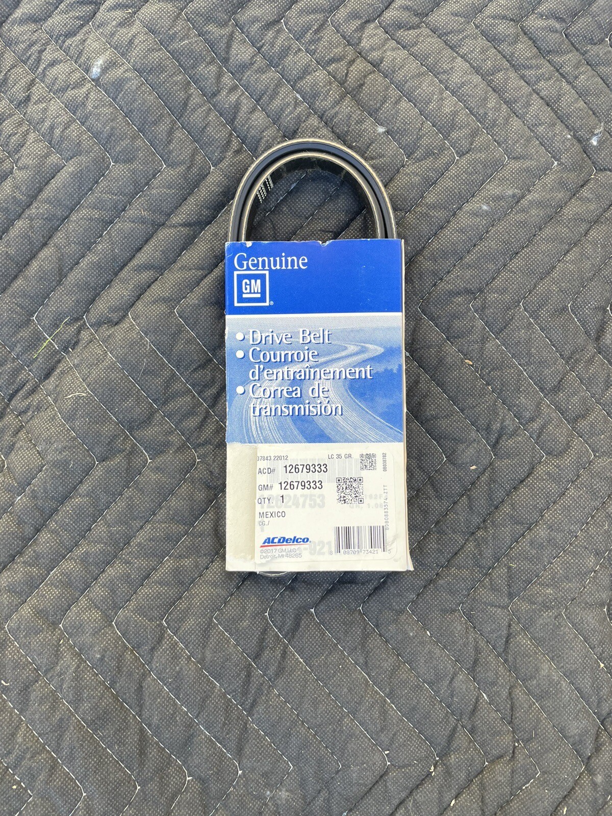 Genuine GM AC Belt 12679333 for sale online | eBay