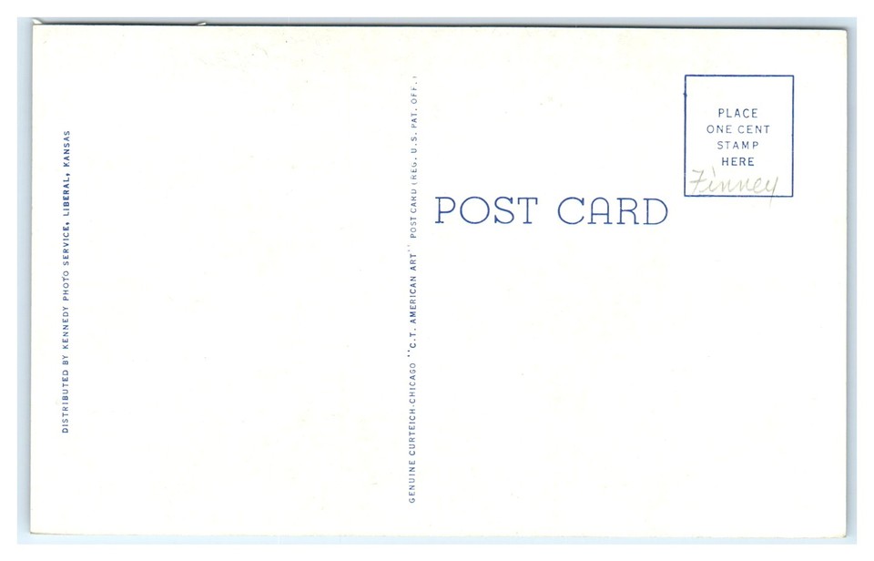 Garden City, KS Postcard- FINNEY COUNTY COURT HOUSE | eBay