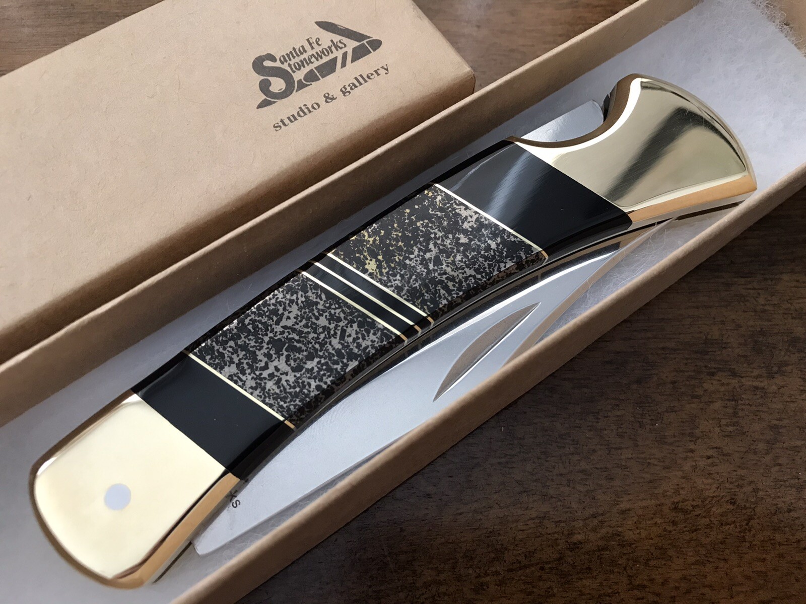 Santa Fe Stoneworks Custom Folding Knife USA | eBay