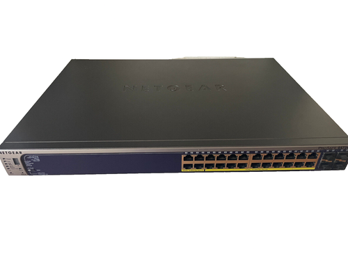 Netgear ProSafe GS724TPS 24-Port Gigabit Managed Smart Network Switch ...