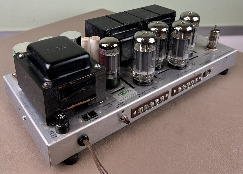 SCOTT 208 TUBE AMPLIFIER NICE | eBay