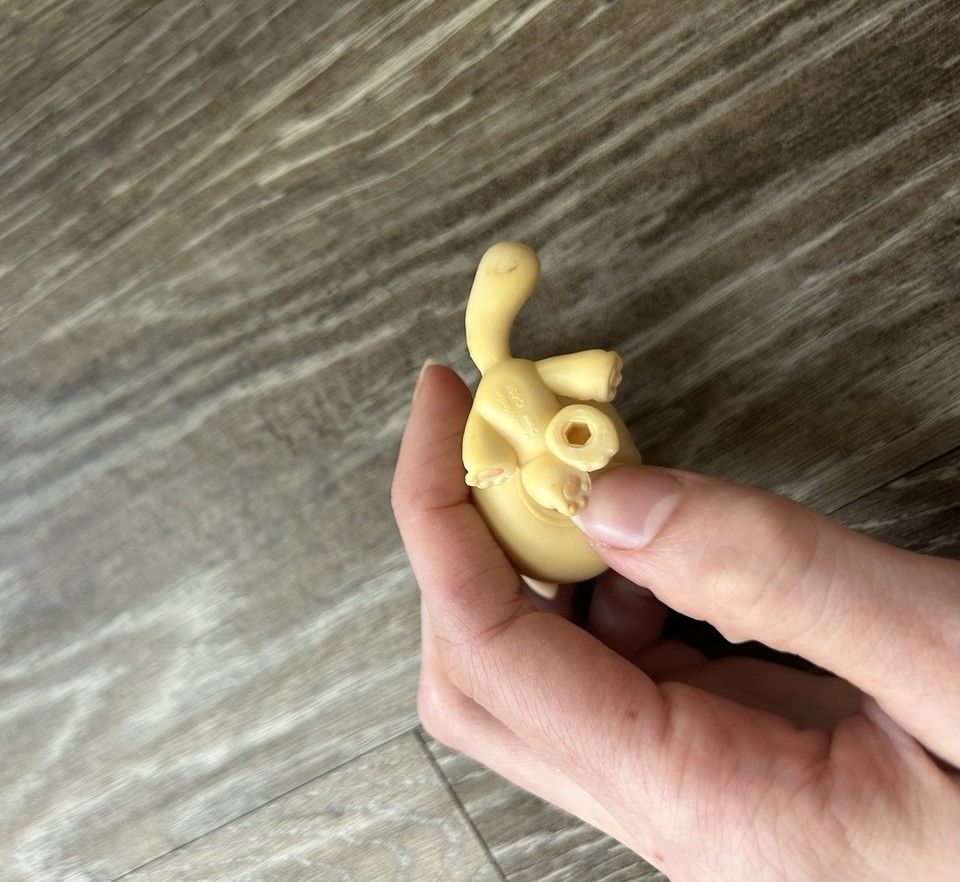 Littlest Pet Shop LPS Authentic Hasbro #1005 Yellow Short Hair Cat | eBay