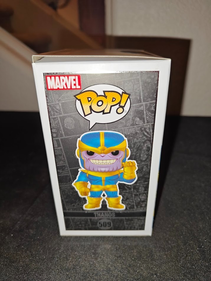 Funko Pop! Marvel- Thanos #509 Exclusive Marvel Collector Corps Marvel 80 Years | eBay